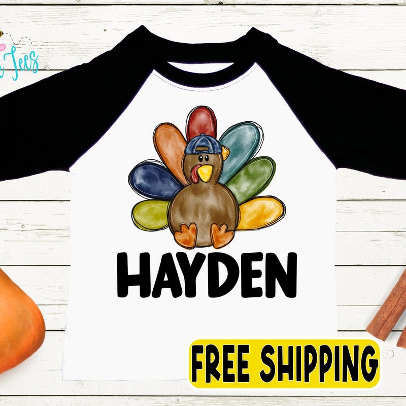 Boys Turkey Shirt - Etsy