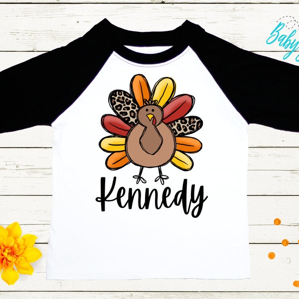Girls Turkey Shirt - Etsy