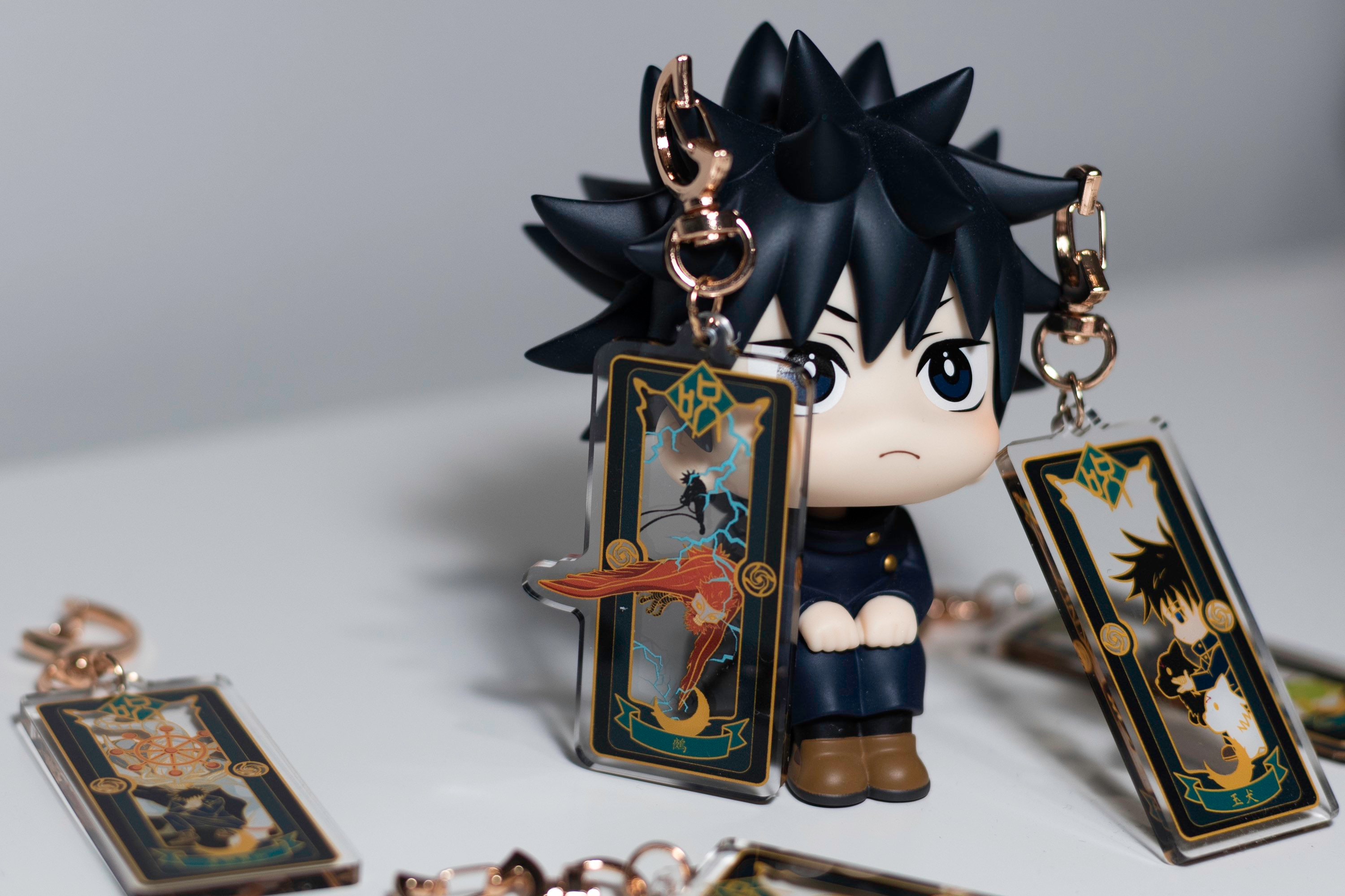 Jjk Ten Shadows Acrylic Charms - Etsy