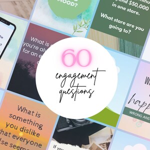 60 Questions to Boost Engagement in Instagram/facebook Social Media ...