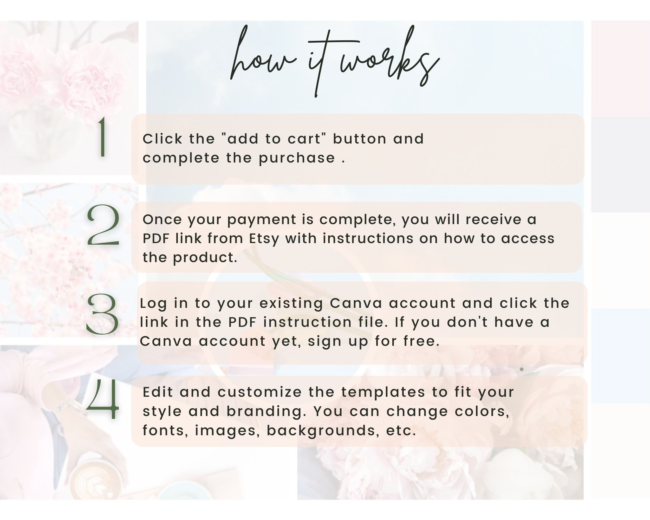 10 Mood Board Templates L Mood Board Kit L Inspiration Board L Editable ...