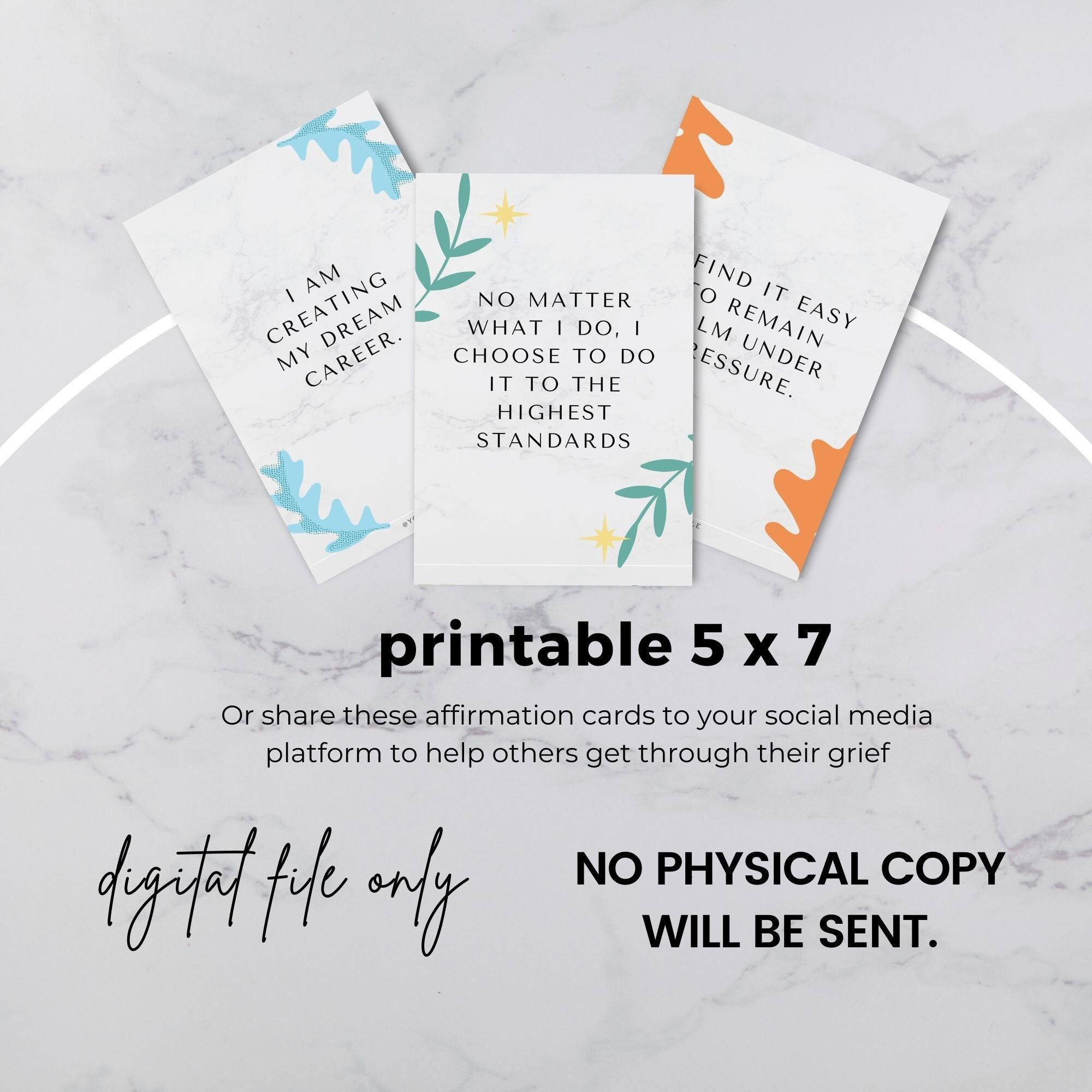 32 Confident Career Affirmations, Printable Cards, Business Affirmation ...