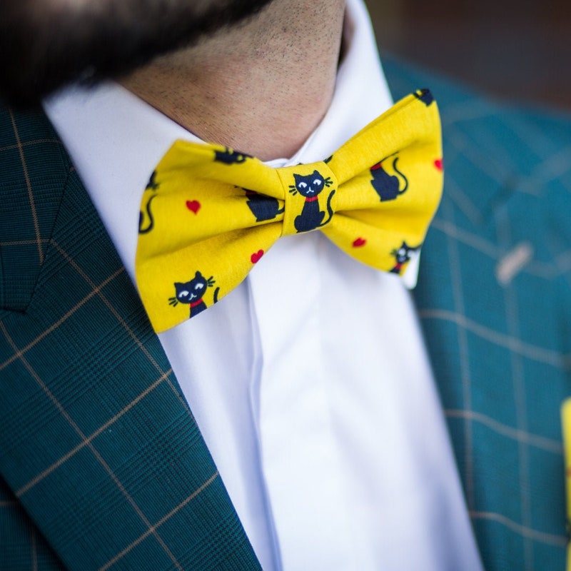 Cat Bow Ties - Etsy