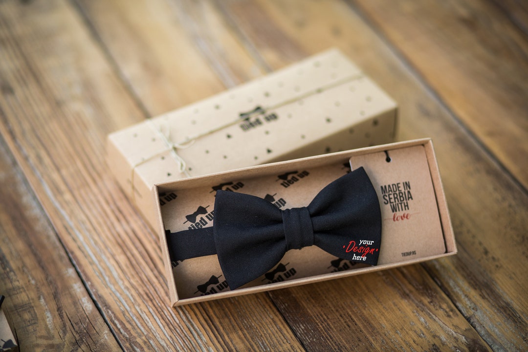 CUSTOM Bow Tie With EMBROIDERY Gifts for Him Personalized Bow Tie,bow ...