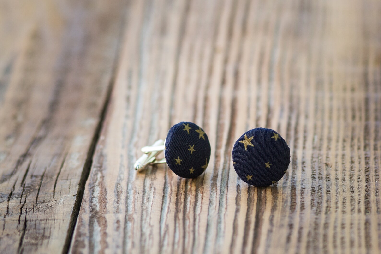 Gold Stars on Navy Blue skinny Tie Stars ties gift retro | Etsy