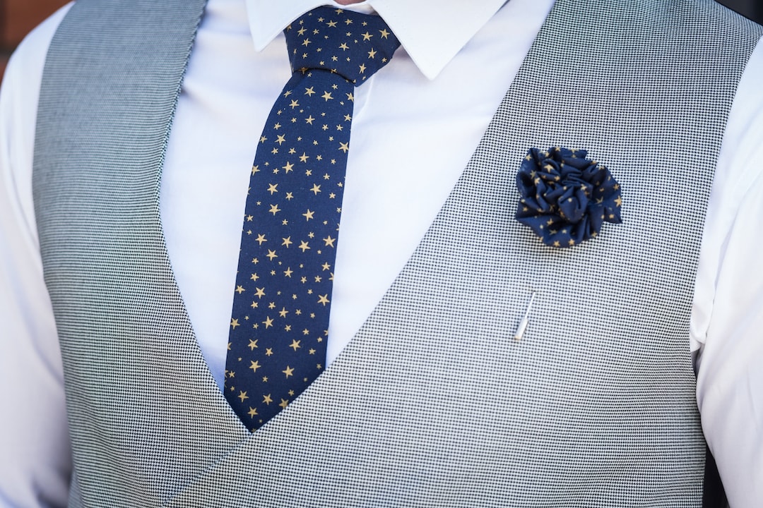 Gold Stars on Navy Blue Skinny Tie, Stars Ties, Gift, Retro, Gifts for ...