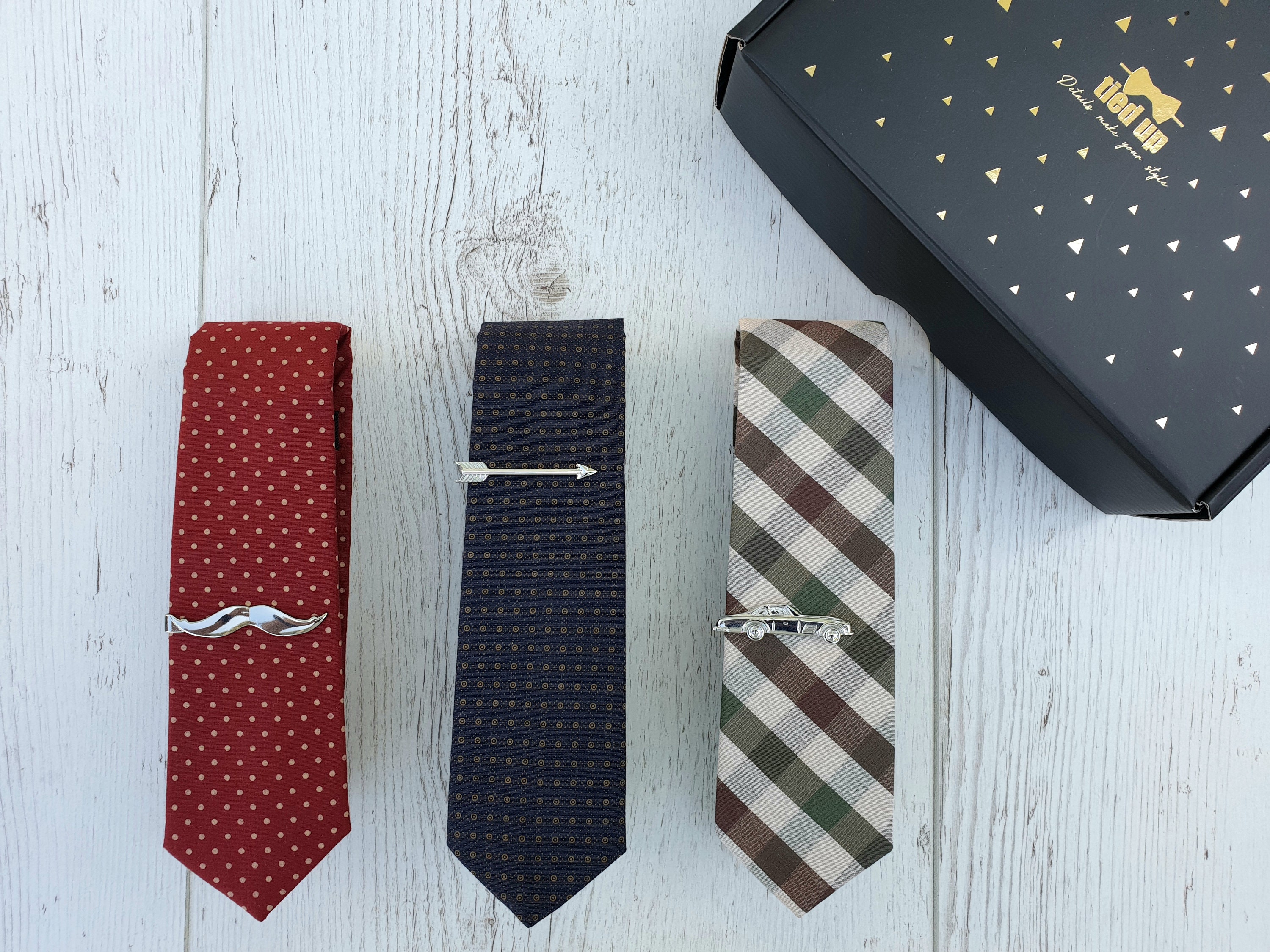 GIFT BOX for Him Complete Gift Set for Him Three Ties Three - Etsy