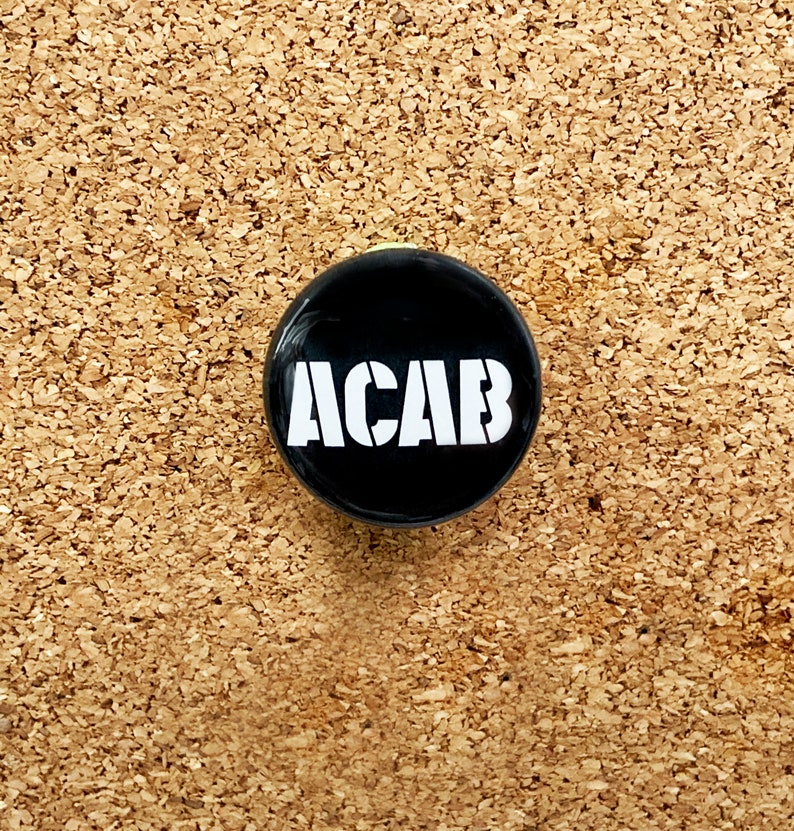 ACAB 1 Pin or Magnet - Etsy