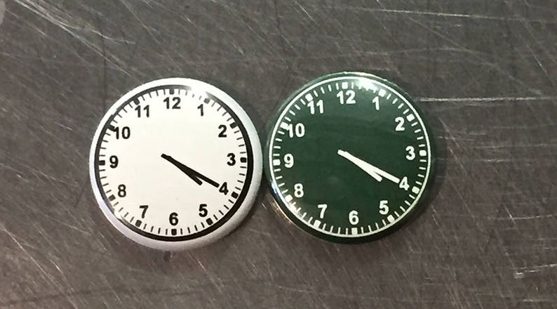 4:20 Clock Face 1" Pin/magnet - Etsy