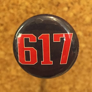 617 Boston Sports 1" Pin/magnet - Etsy