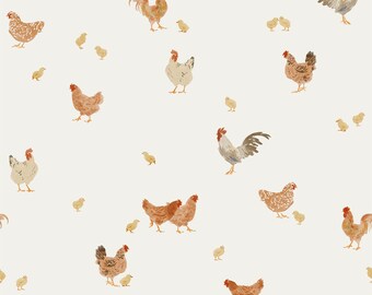 Chicken Fabric - Etsy
