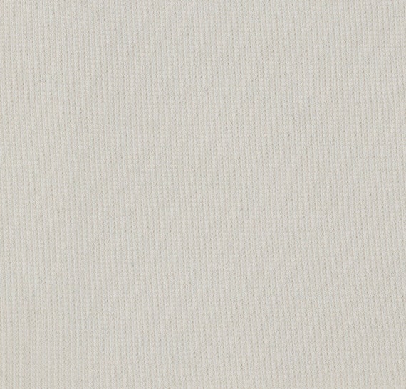 Birch Organic Cream Ribbed KNIT Fabric Sold by the 1/2 Yard - Etsy