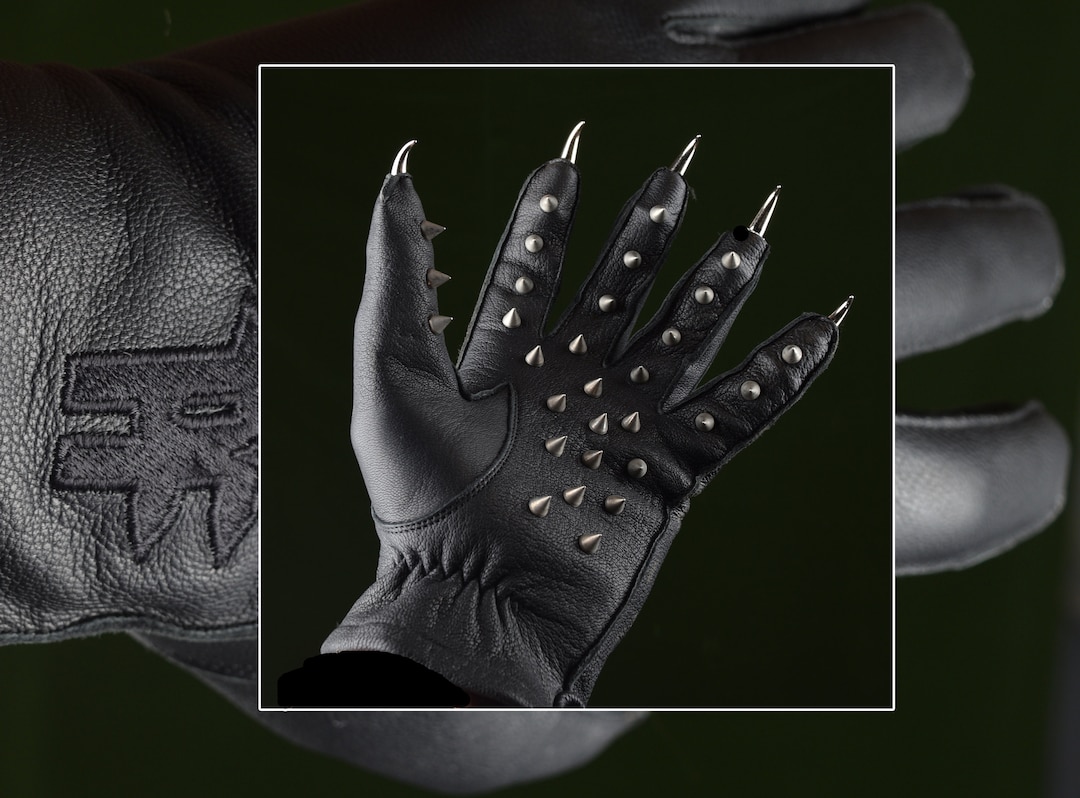 The Original BDSM Spanking Spike Vampire Sensory Gloves - Etsy