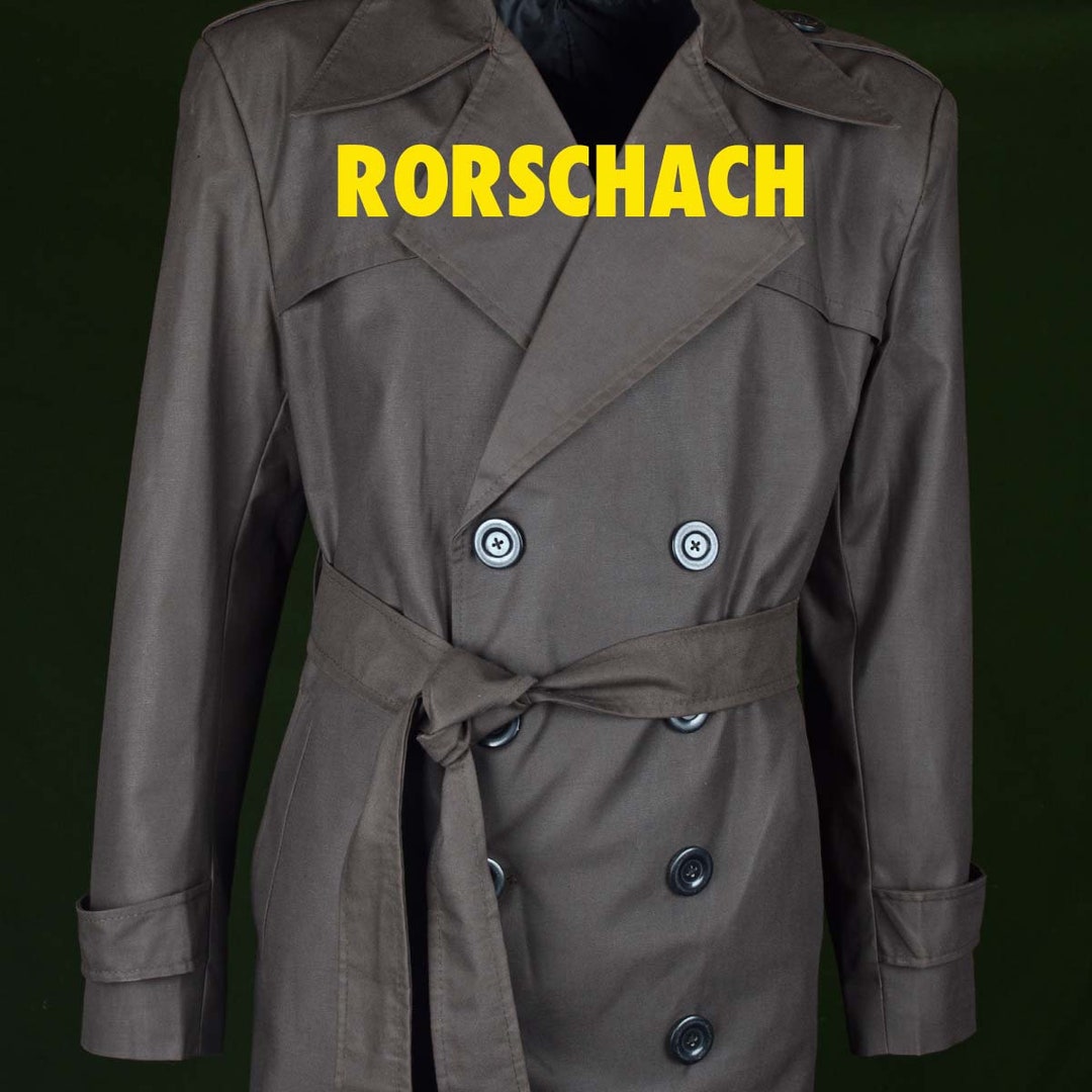 Premium Rorschach Costume Jacket Coat - Etsy
