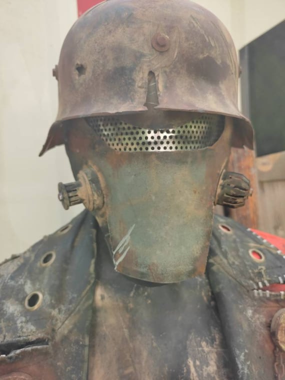 Supersoldier Mask post Apocalyptic Wasteland Wolfenstein - Etsy Australia