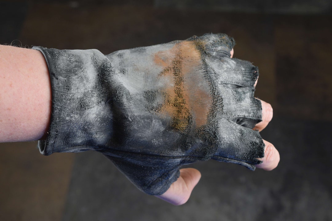 Simple Post-apocalyptic Leather Gloves mad Max, Fallout - Etsy