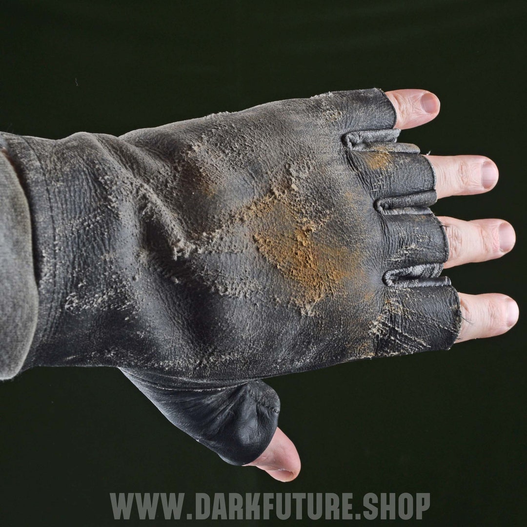 Simple Post-apocalyptic Leather Gloves mad Max, Fallout - Etsy