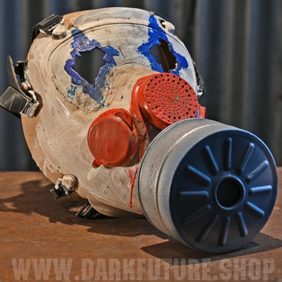 Post-apocalyptic Gasmask Helmet Mask Clown Raider - Etsy