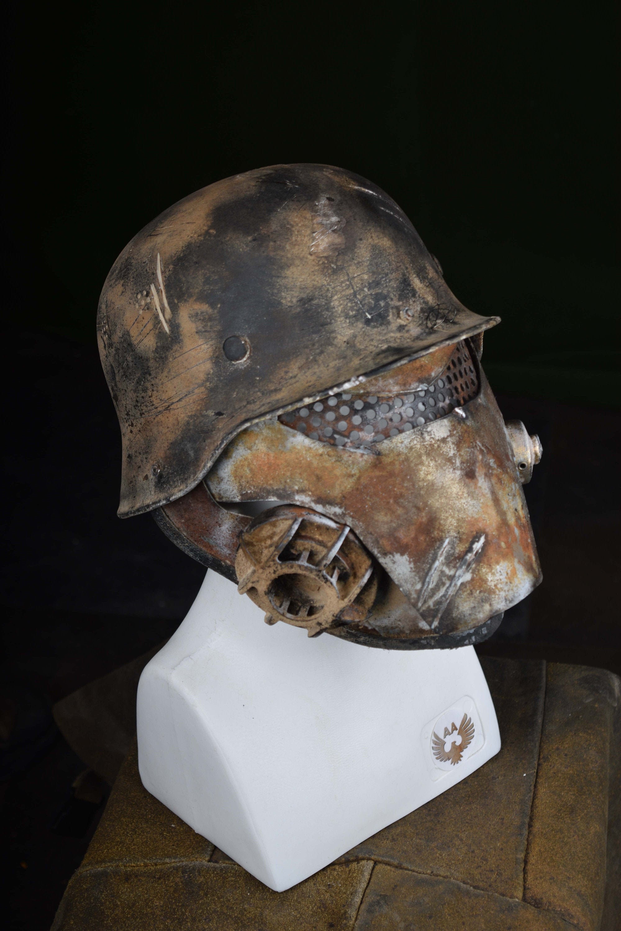 Supersoldier Mask post Apocalyptic Wasteland Wolfenstein - Etsy UK