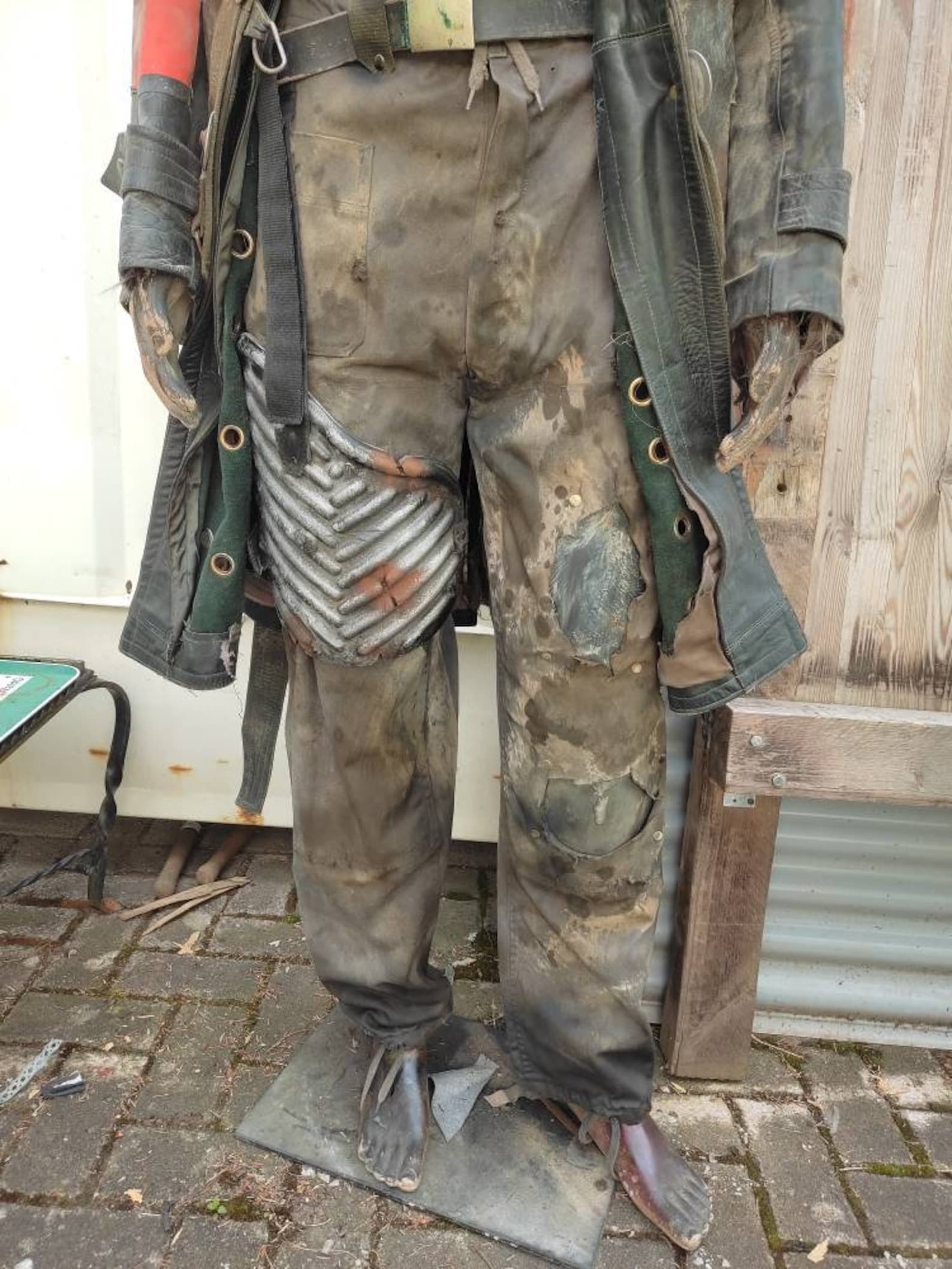 Weathered Post Apocalyptic Wasteland Pants mad Max Fallout - Etsy