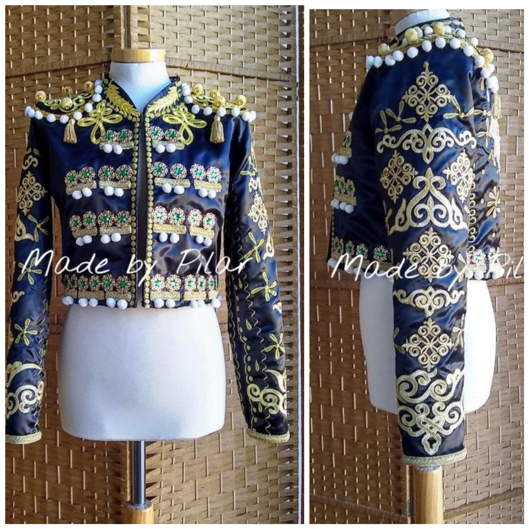 Tailored, Bullfighter Style Jacket, Jacket for Theater,embroidered,made ...