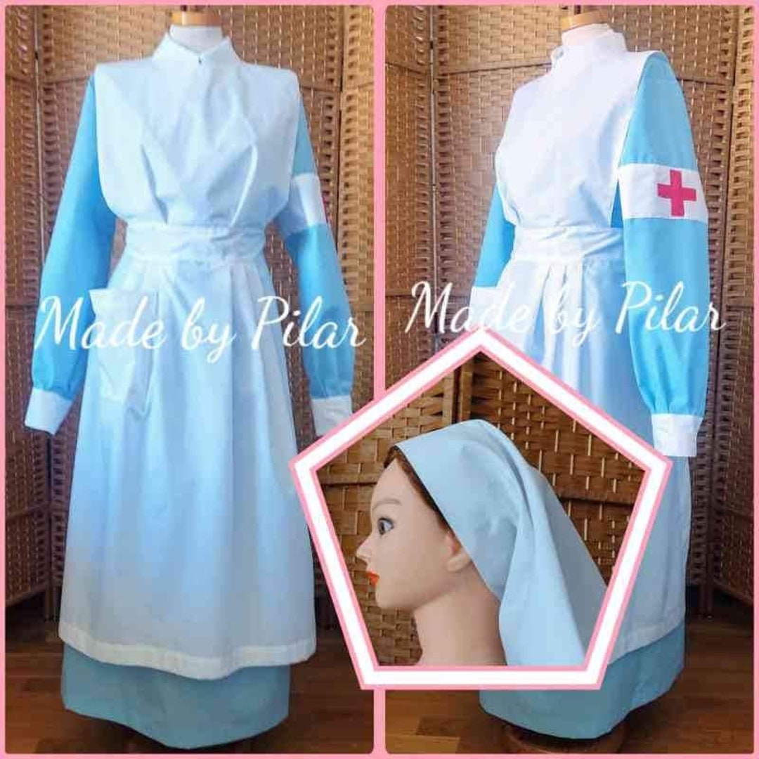 Tailored,war Nurse Uniform, WW1 Style Uniform,cotton Uniform,tailor ...