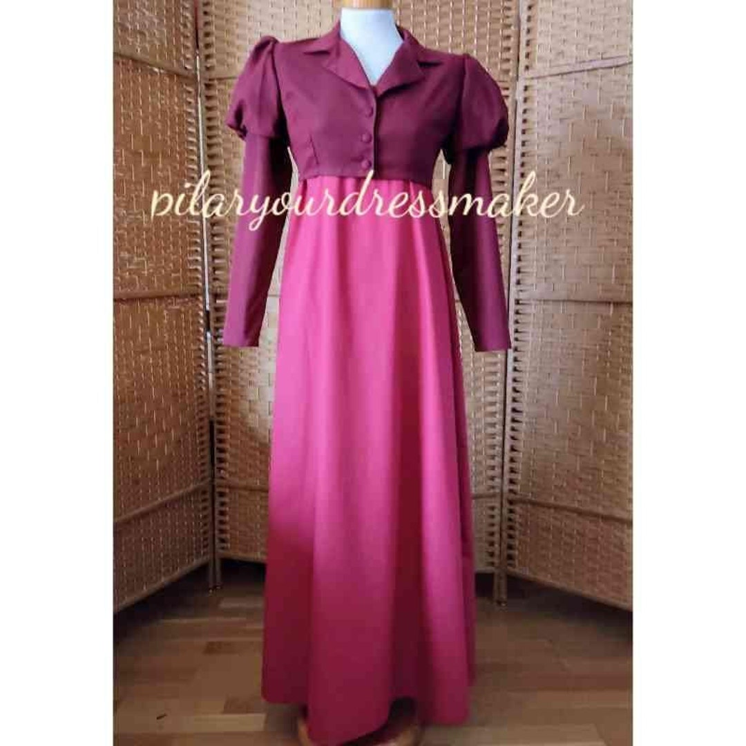 Tailored,2 Clothes,regency Spencer and Regency Cotton Gown,empire ...