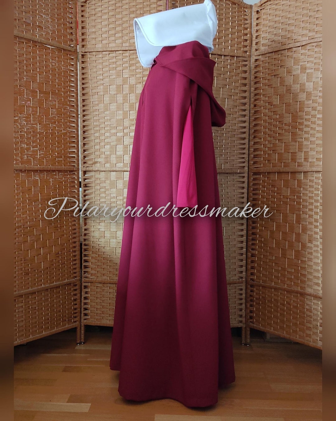 Tailored,complete Handmaids Set,dress,belt,cloak,two Bonnets ,comic Con ...