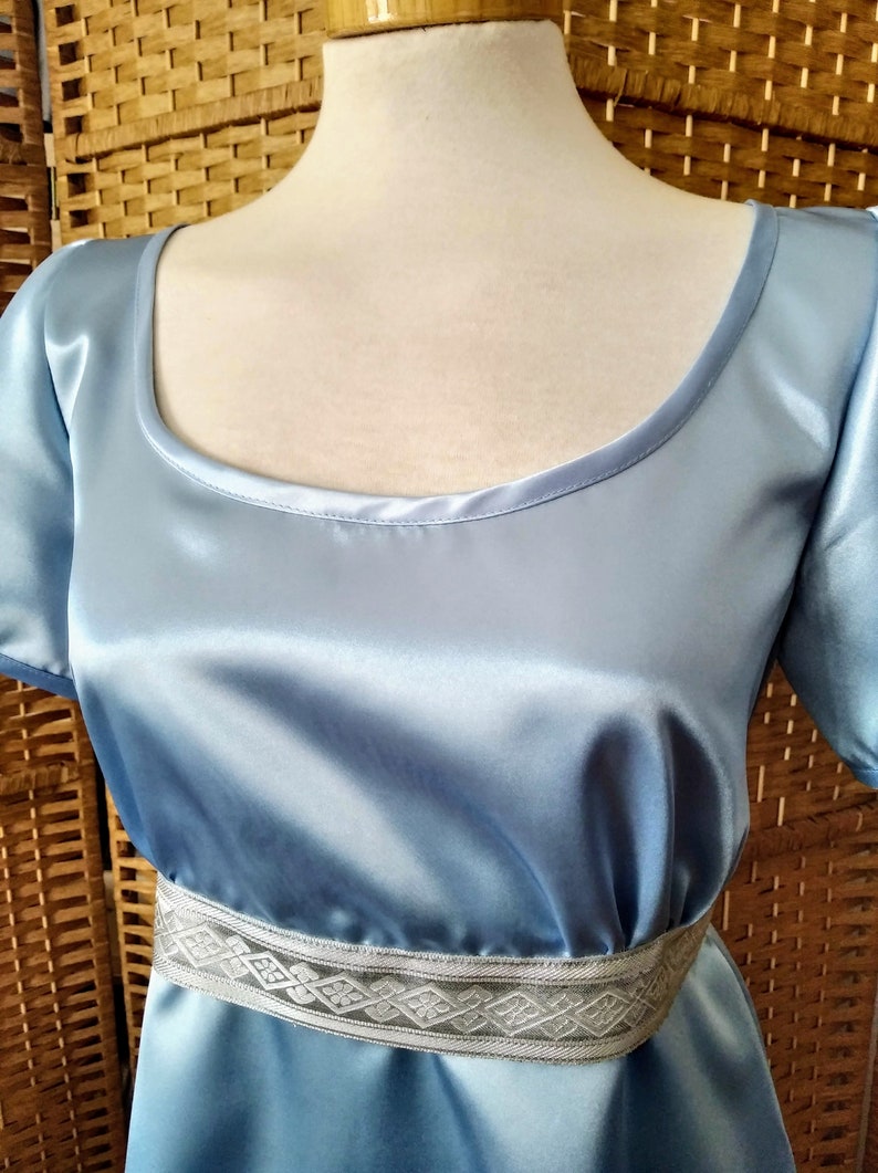 Satin Regency Dress18th Century Gownmade to Ordermade to - Etsy