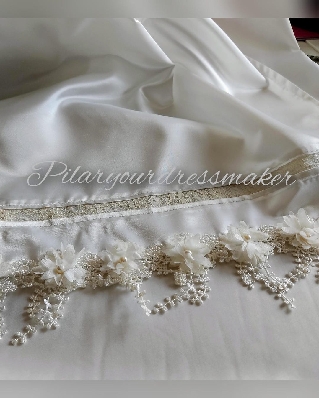 Satin Stole, Regency Stole, Wedding Stole, Elegant Stole,the Price is ...