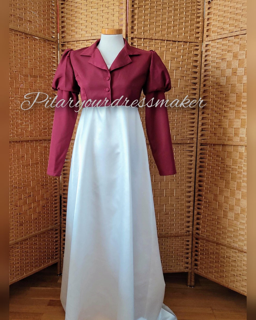 Made to Measure, Regency Spencer, Historical Empire Jacket - Etsy