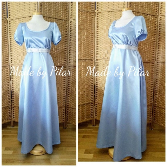 Satin Regency Dress18th Century Gownmade to Ordermade to - Etsy