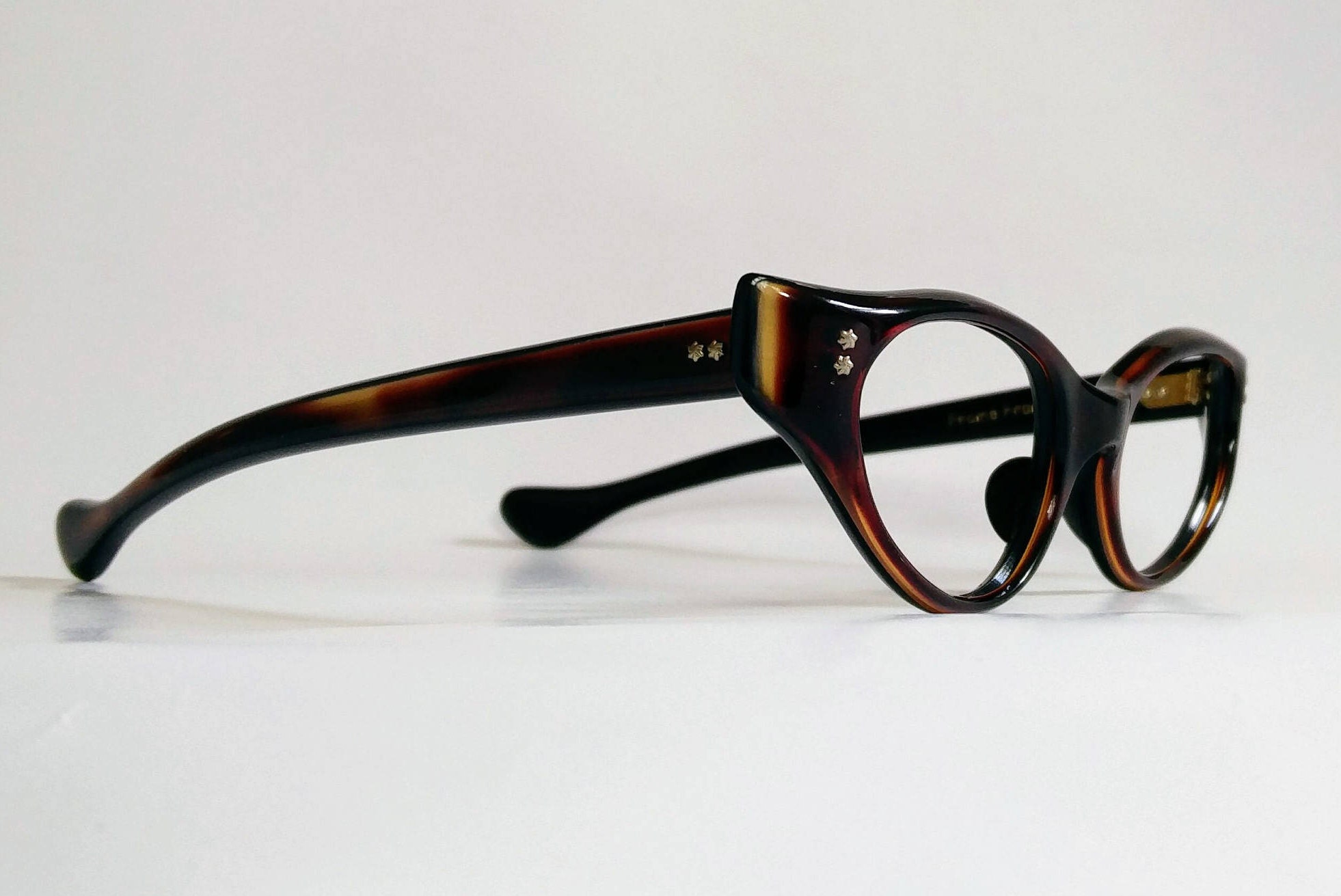 Fantastic, NOS Vintage 1960s French 'etoile' Eyeglasses - Etsy