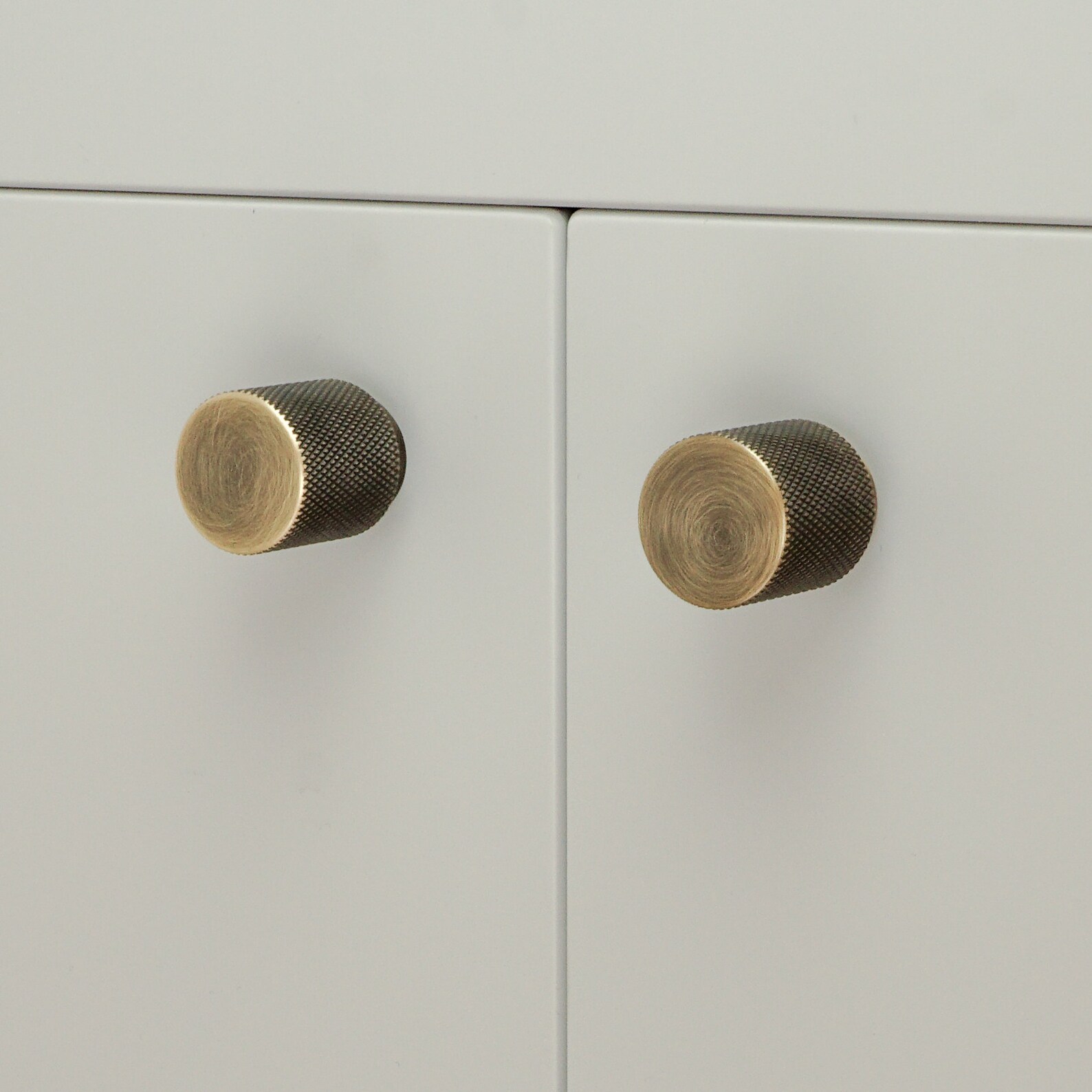 Large Knurled Button Cabinet Knobs Kitchen Cabinet Knobs - Etsy UK