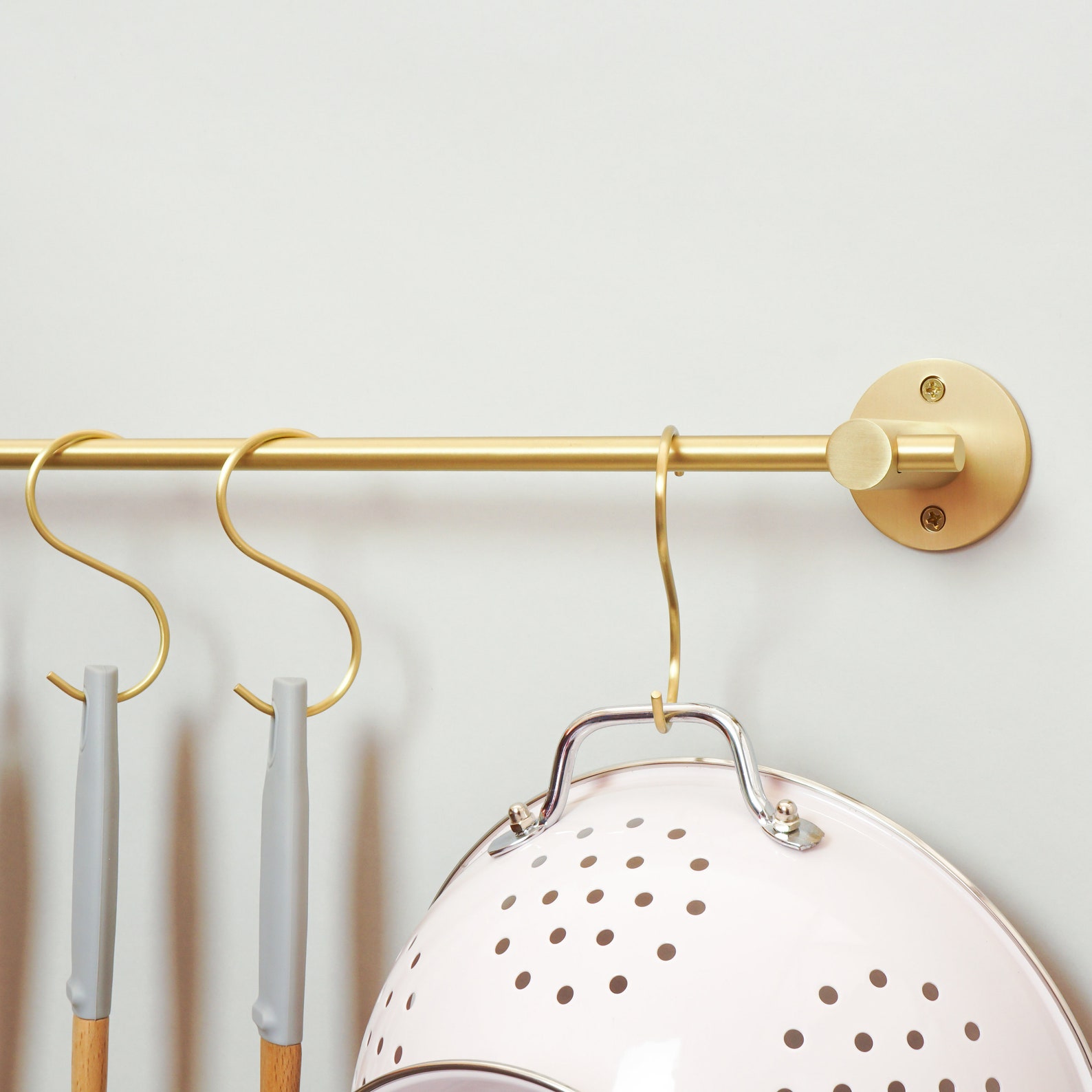 Brass Towel Rail Brass Bathroom Rail Brass Clothes Rail | Etsy