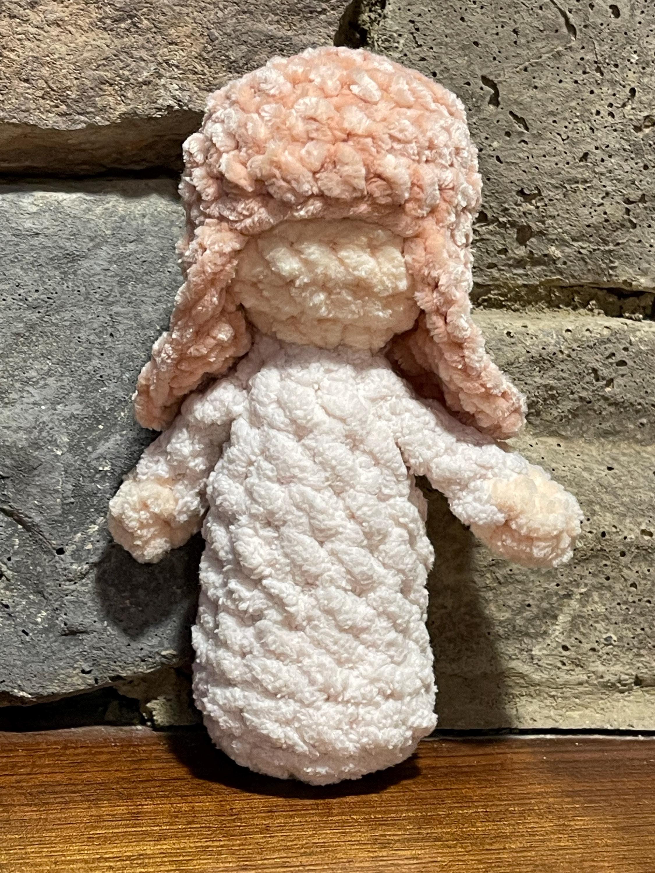 Crochet Nativity Scene, Low Sew Pattern, Joseph, Mary, Angel, Baby ...