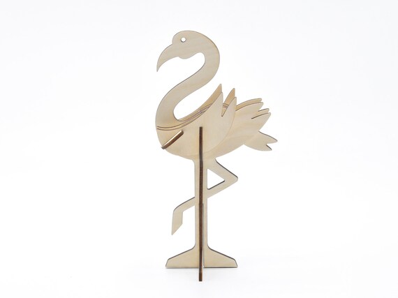 Flamingo Digital File Laser Cutter Dxf / Svg / Pdf / Ai - Etsy