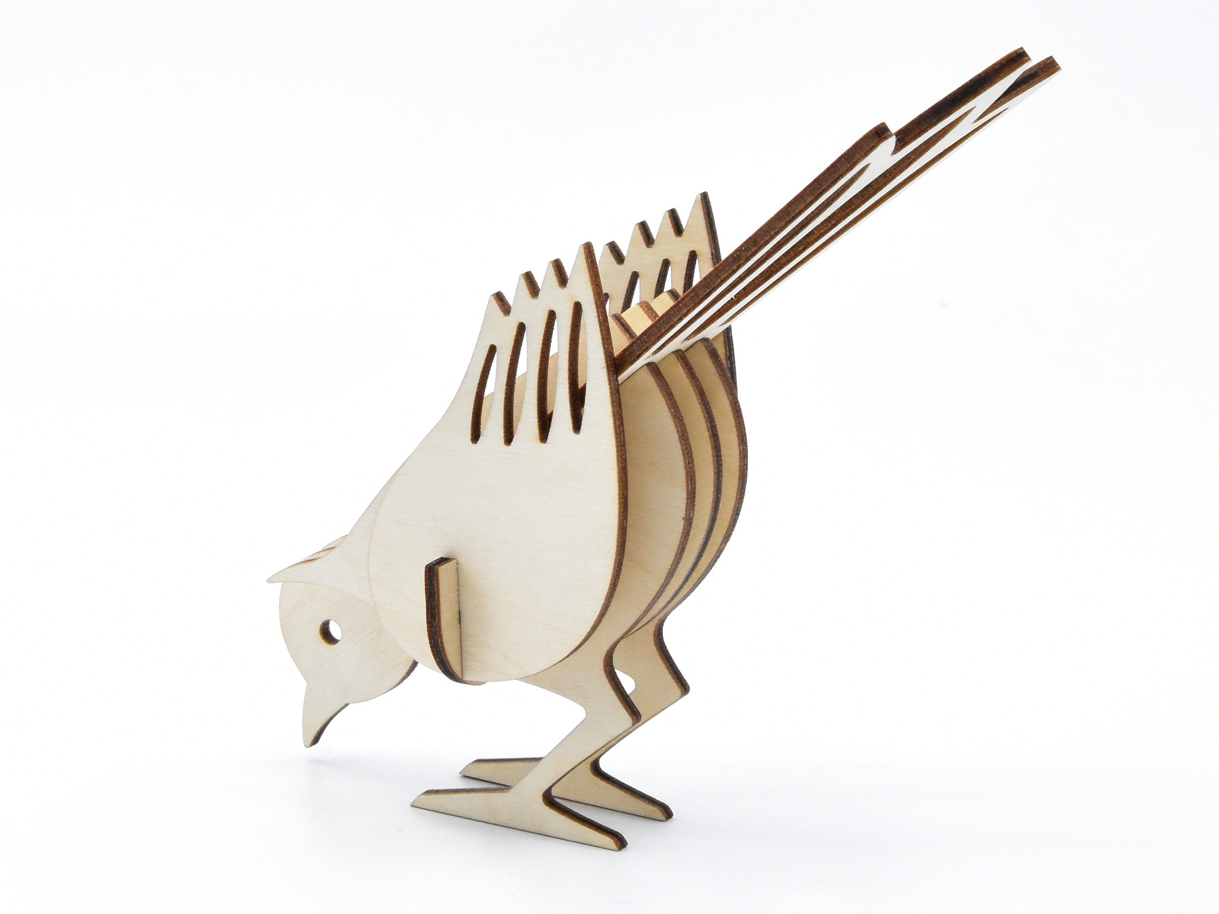 SVG Magpie - Svg Bird Flatpack - Dxf / Svg / Pdf / Ai - Etsy UK