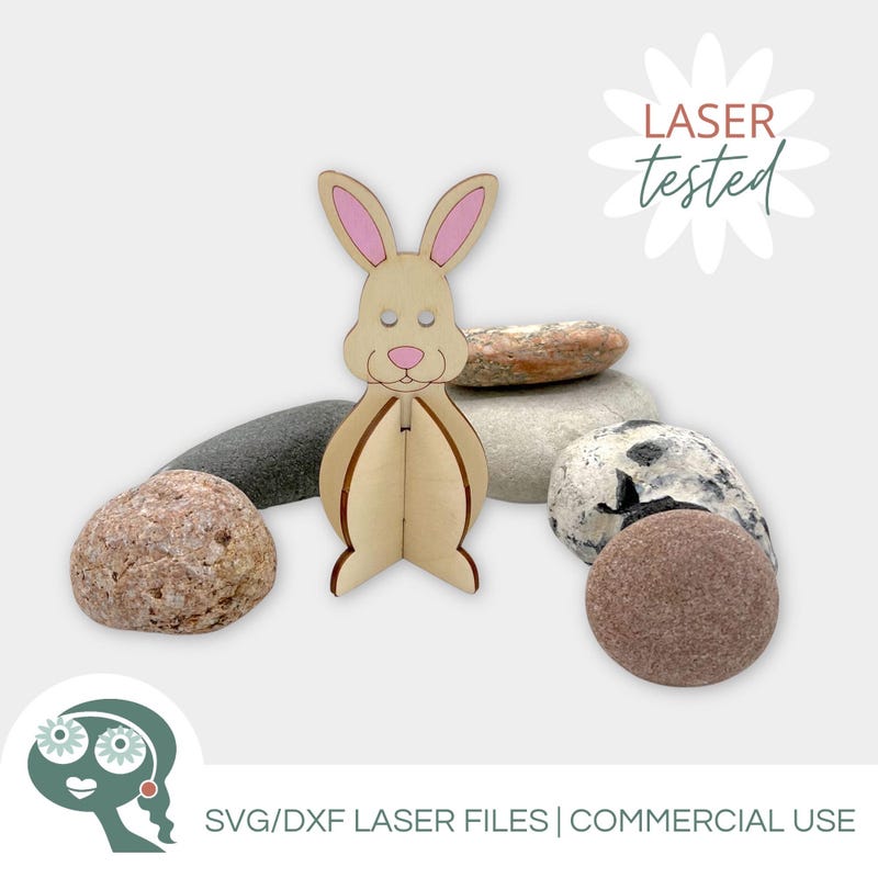 Laser Cut Rabbit - Etsy