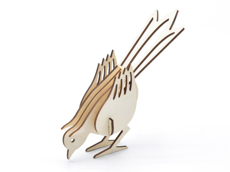 SVG Magpie - Svg Bird Flatpack - Dxf / Svg / Pdf / Ai - Etsy UK