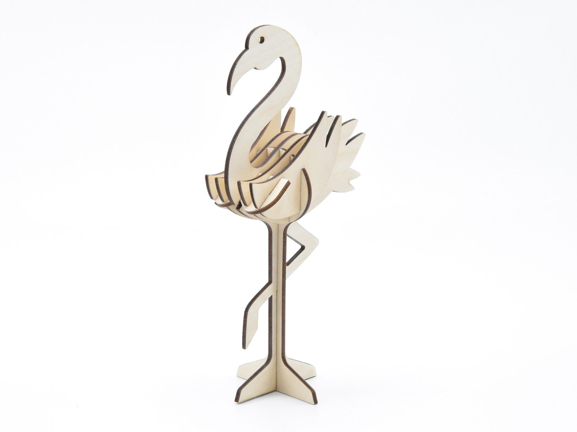 Flamingo - Digital File Laser Cutter - Dxf / Svg / Pdf / Ai - Etsy