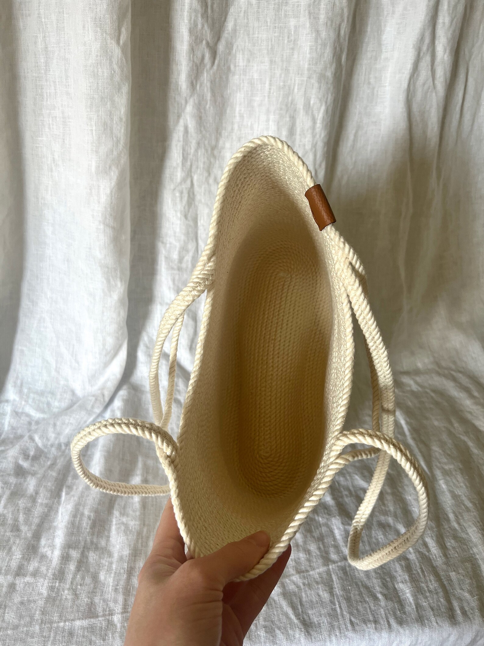 Organic Rope Bag Shoulder Bag Purse Handmade Bag - Etsy