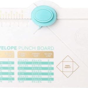 We R Memory Keepers Mini Envelope Punch Board, Paper Craft Tool, Ready ...