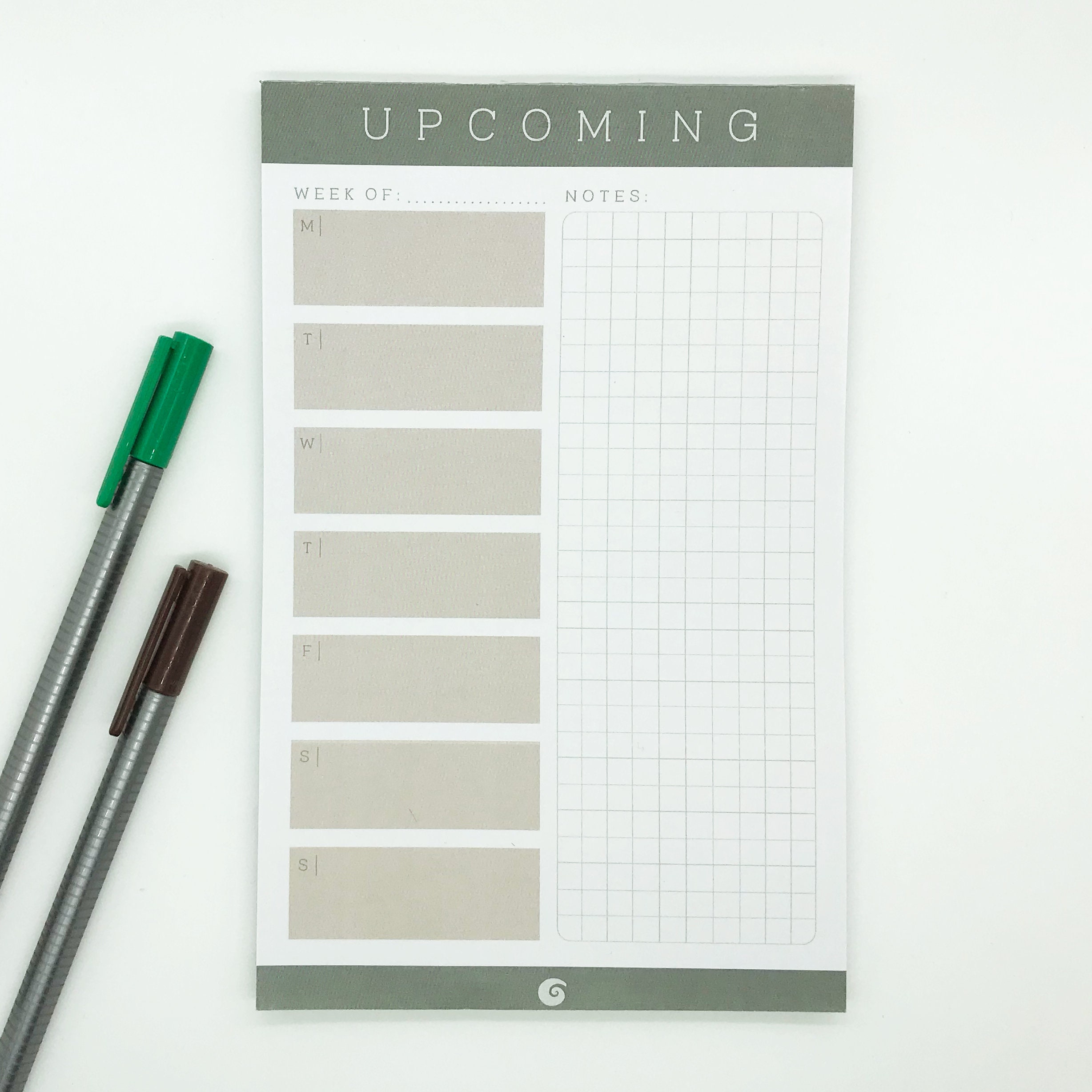 Minimalist Notepad Set Stationary Handmade Notepads | Etsy