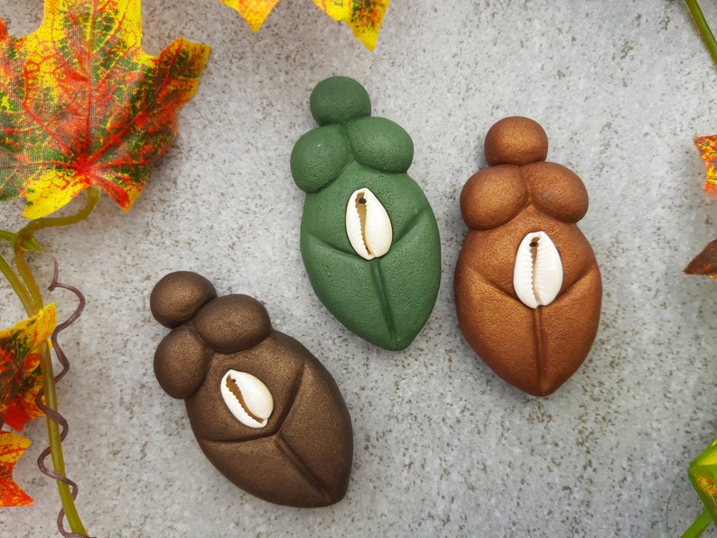 Goddess Mother Statue With Ciprea Shell on the Belly Goddess - Etsy