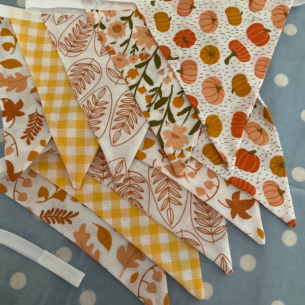 Autumn Bunting - Etsy