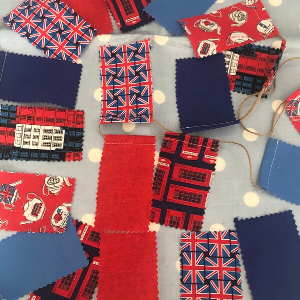 Mini Bunting Flags - Etsy