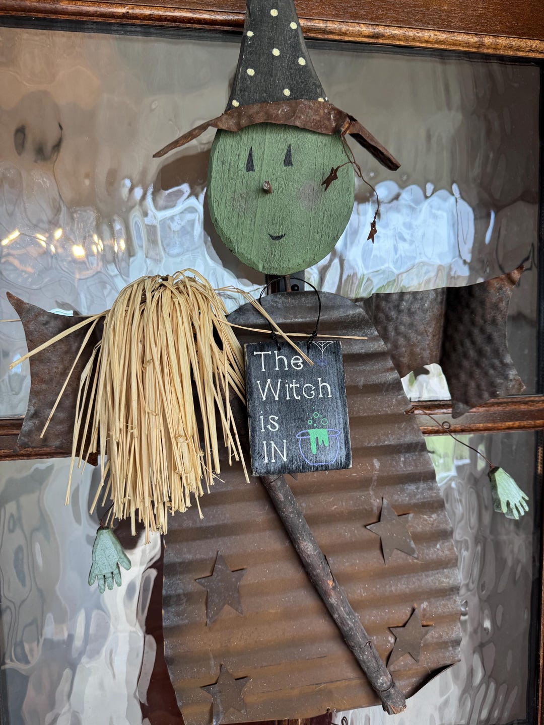 Double- Sided Witch Sign, "the Witch is In", "out for a Spell" - Etsy