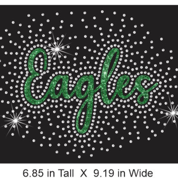Eagles Rhinestone - Etsy