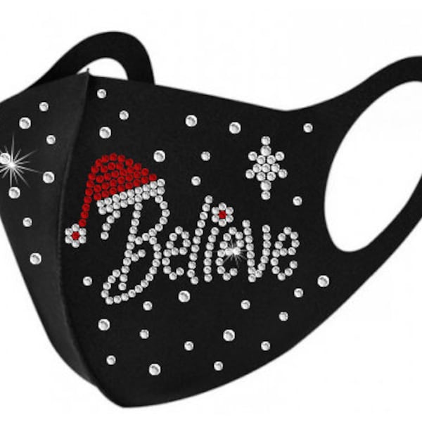Christmas Face Mask - Etsy